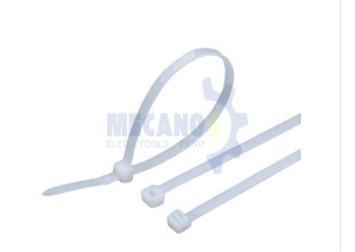 CINTILLO DE AMARRE BLANCO 250*3.6 MAXYM - Mecano Elec Tools