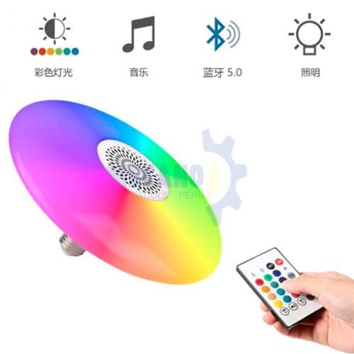 foco de colores led ufo / bluetooth - Mecano Elec Tools
