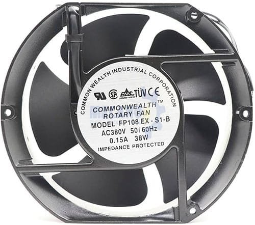 ventilador commonwealth - rotary fan ac220/240v model:fp-108-1 - Mecano Elec Tools