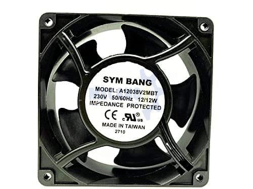 ventilador symbang 120x120x38mm 220/240v model:a12038v2hsl-c - Mecano Elec Tools
